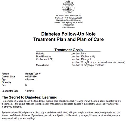 JamesLHollyMD.com | EPM Tools | Diabetes